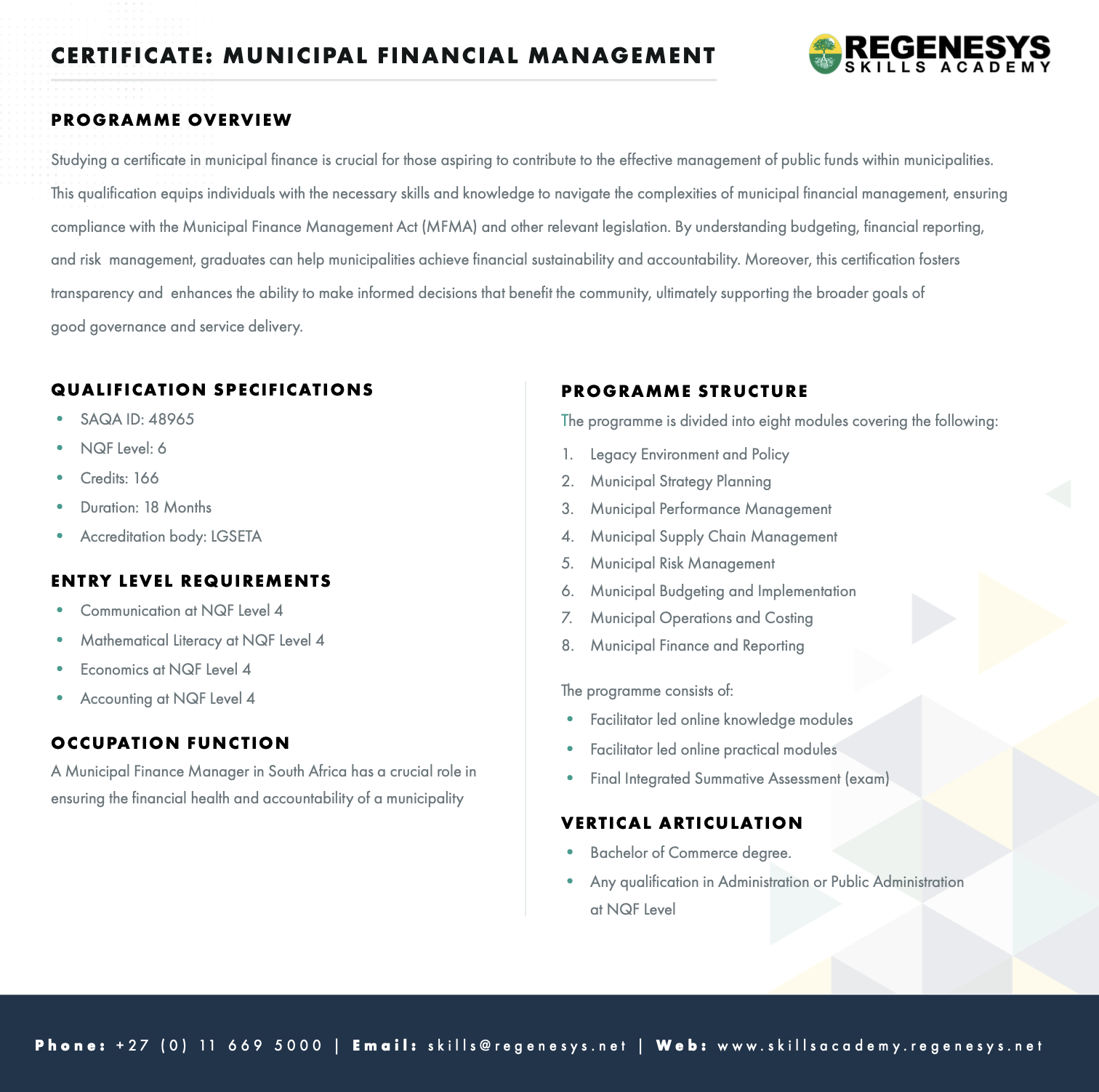 New Managers Programme